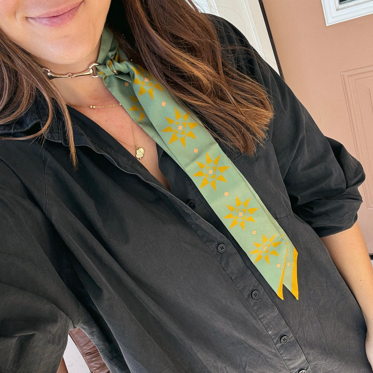 Snaffle Bit | Scarf Buckle – No Roots Boots